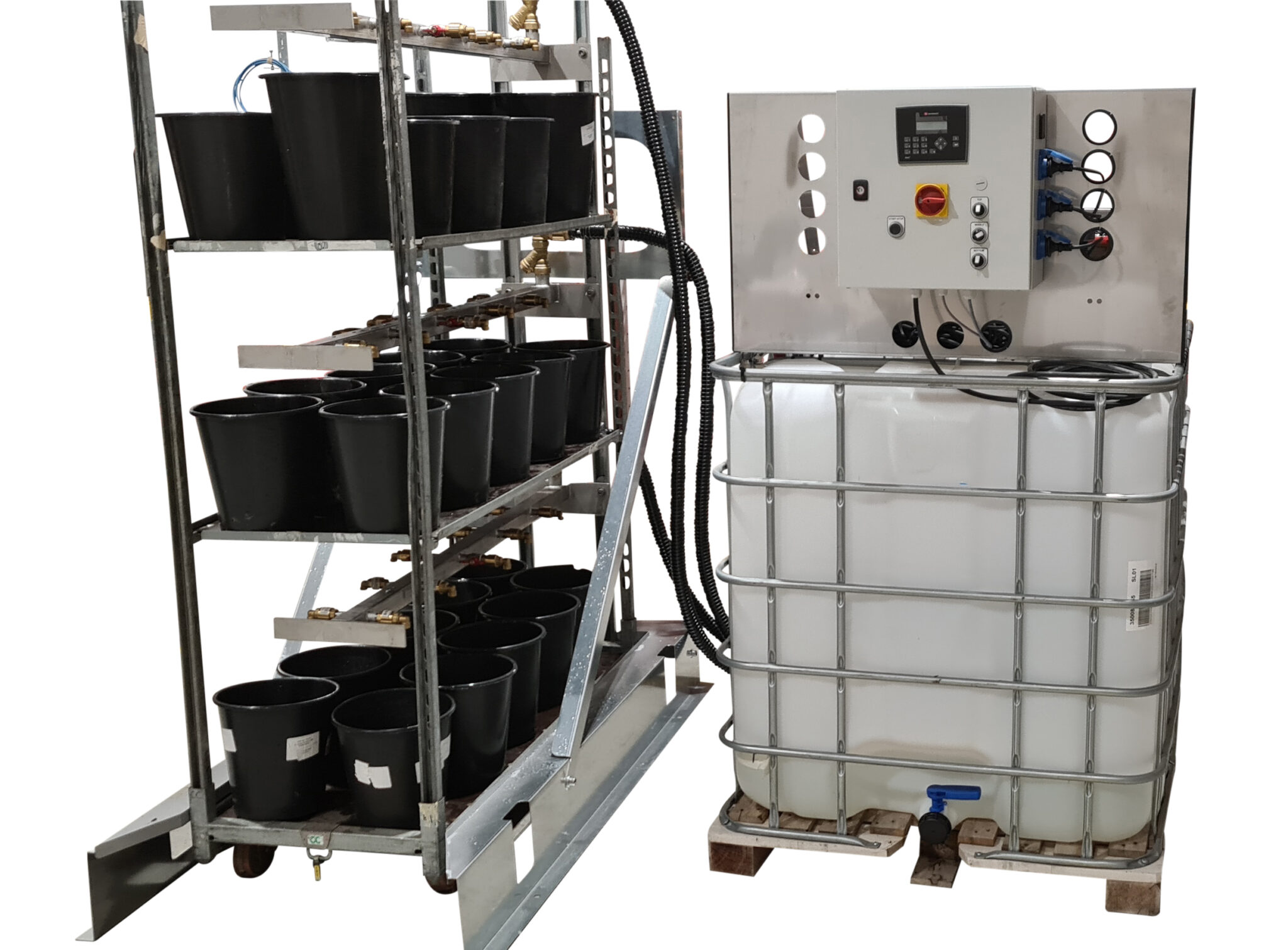 Manual water filling system - Mecaflor